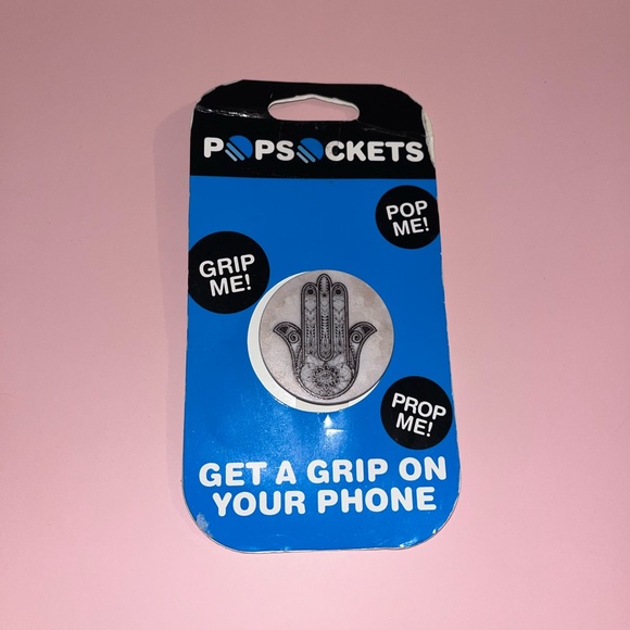PopSocket | Cell Phones & Accessories | Hamsa Hand Popsocket White And ...